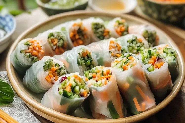 Veggie Rice Paper Rolls: An Incredible Ultimate Recipe for Freshness ...
